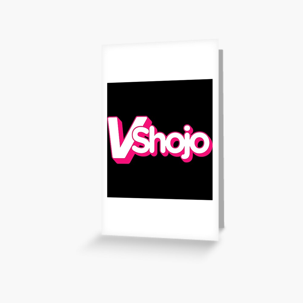 "VShojo Logo" Greeting Card by Chittick | Redbubble