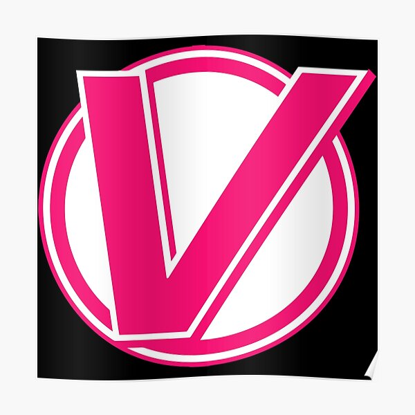 "VShojo Logo" Poster by Chittick | Redbubble