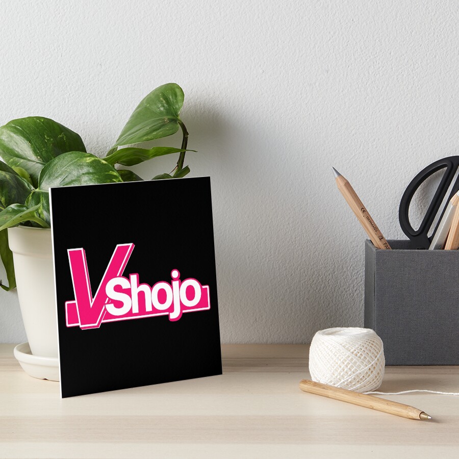 "VShojo Logo" Art Board Print by Chittick | Redbubble