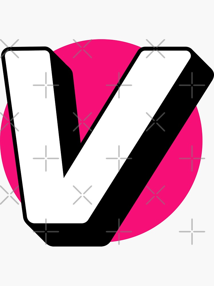 "VShojo Logo" Sticker for Sale by Chittick | Redbubble