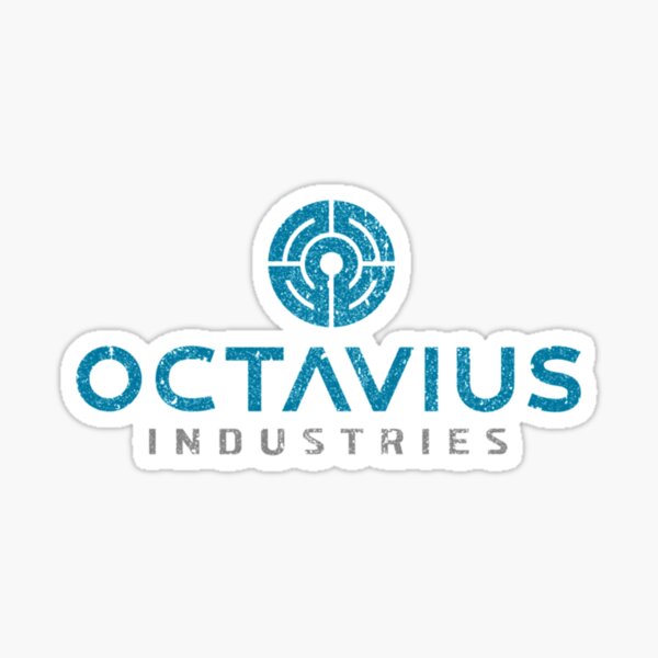 "Octavius Industries (Variant) " Sticker by JiaWeeks | Redbubble