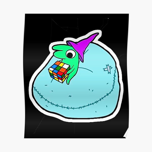 "Gleb Smiling Friends" Poster for Sale by KieuLee | Redbubble