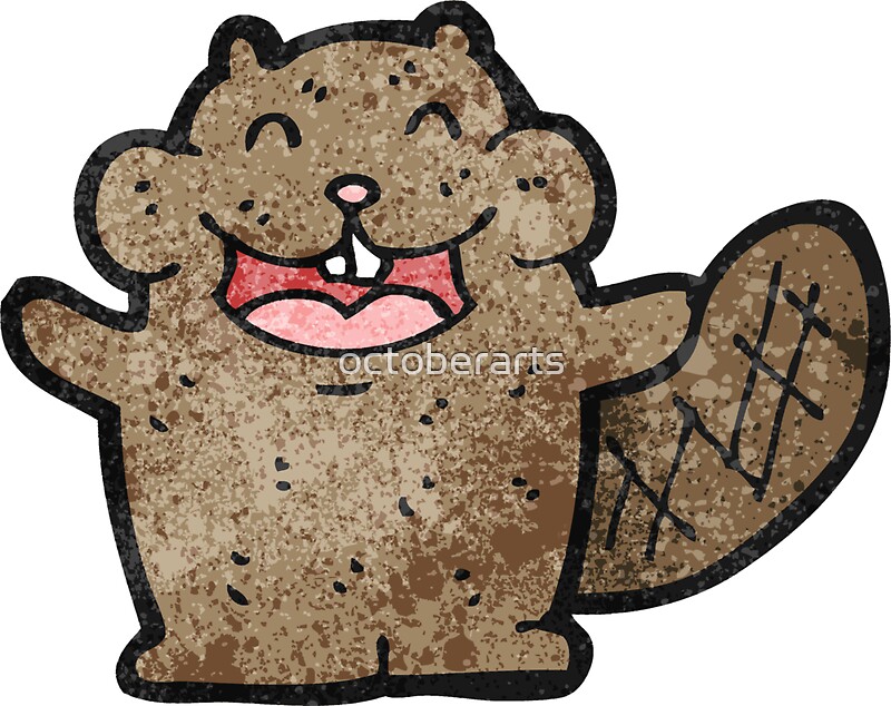 Beaver: Stickers | Redbubble