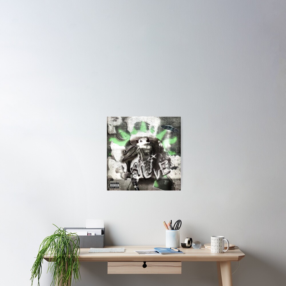 "2 Alive Album" Poster for Sale by Chxppa | Redbubble