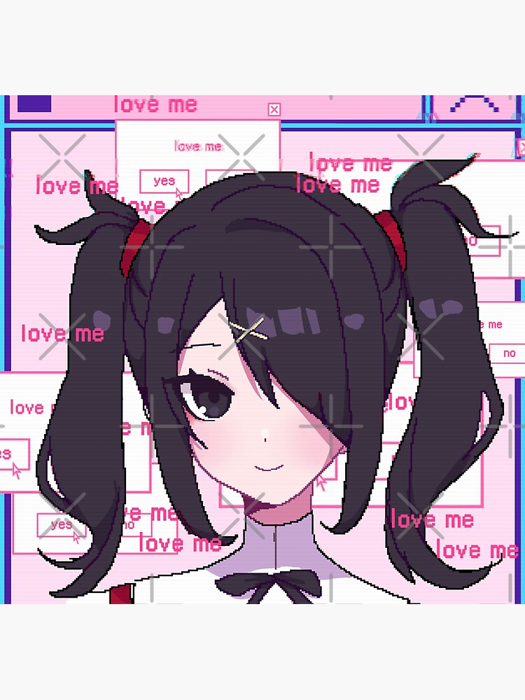 "Ame (Needy Streamer Overload)" Sticker for Sale by hidexmian | Redbubble