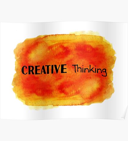 Creative Thinking: Posters | Redbubble