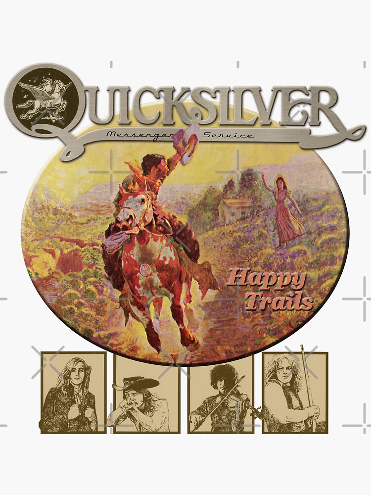 "QMS - Happy Trails" Sticker for Sale by PadraicDesign | Redbubble