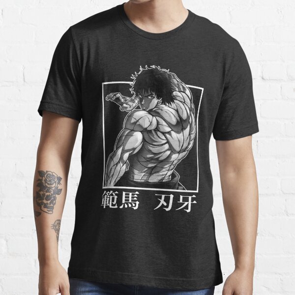"baki The Grappler" T-shirt for Sale by KimbeArt | Redbubble | baki ...