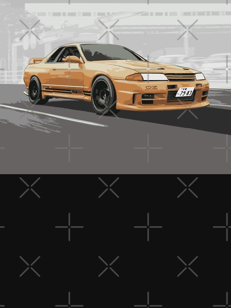 "JDM Car r32 GTR sMOKEY Nagata modified 650R top secret" T-shirt by ...