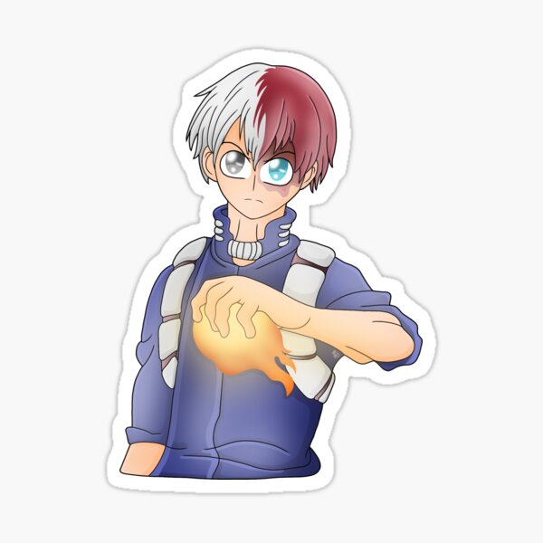 "shoto" Sticker for Sale by SonicGril13 | Redbubble