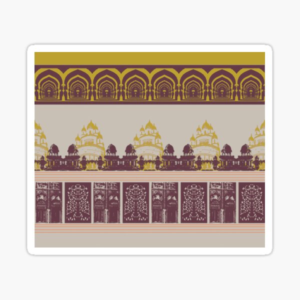 "Old Islamic buildings" Sticker for Sale by SanataCreations | Redbubble