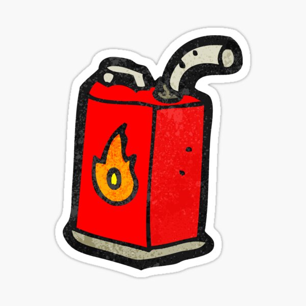 Gas Can Stickers | Redbubble