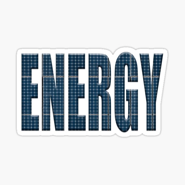 "Energy solar panels photo" Sticker for Sale by stuwdamdorp | Redbubble