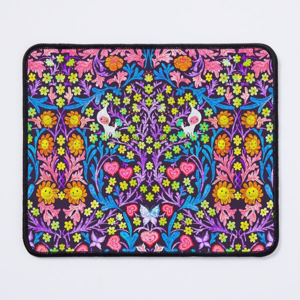"Y2k meets William Morris" Mouse Pad for Sale by Gaia Marfurt | Redbubble
