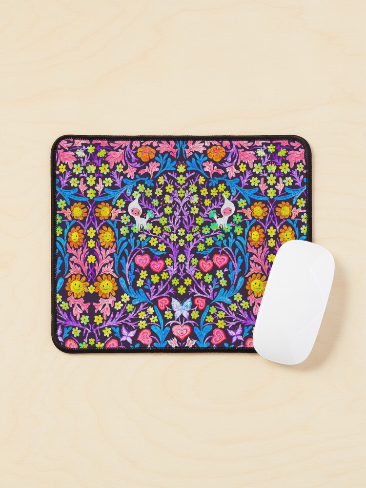 "Y2k meets William Morris" Mouse Pad for Sale by Gaia Marfurt | Redbubble