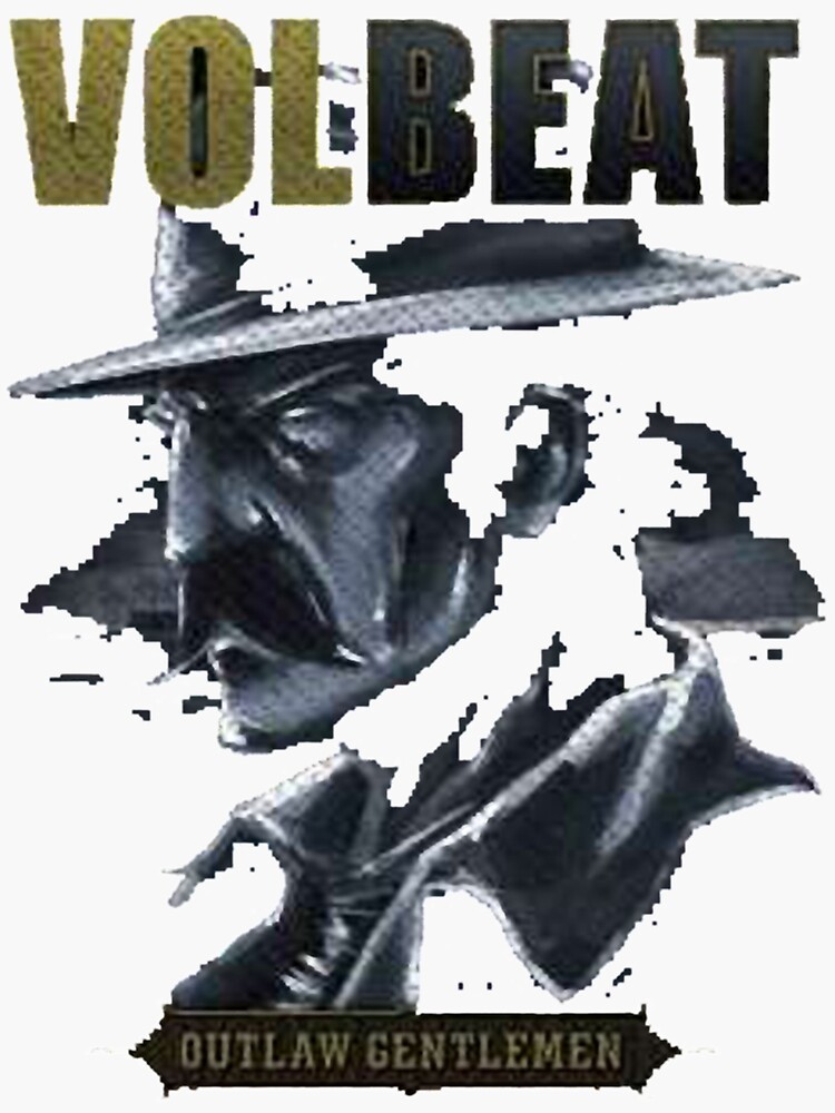 "BEST VOLBEAT - LOGO " Sticker by Lenalevtuvis | Redbubble