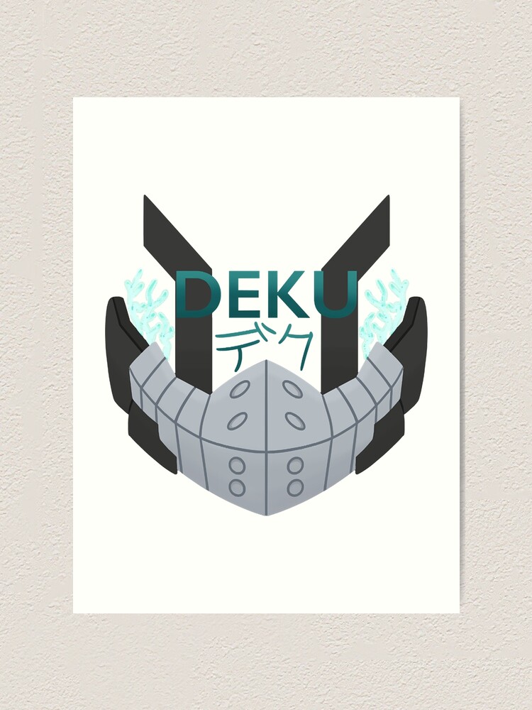 "Deku Logo " Art Print for Sale by srusssell76 | Redbubble