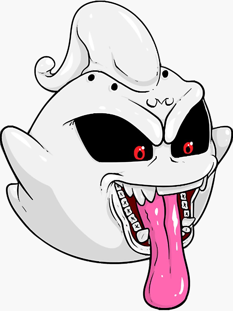 "Super Majin Boo " Sticker by ebstarjohn3 | Redbubble