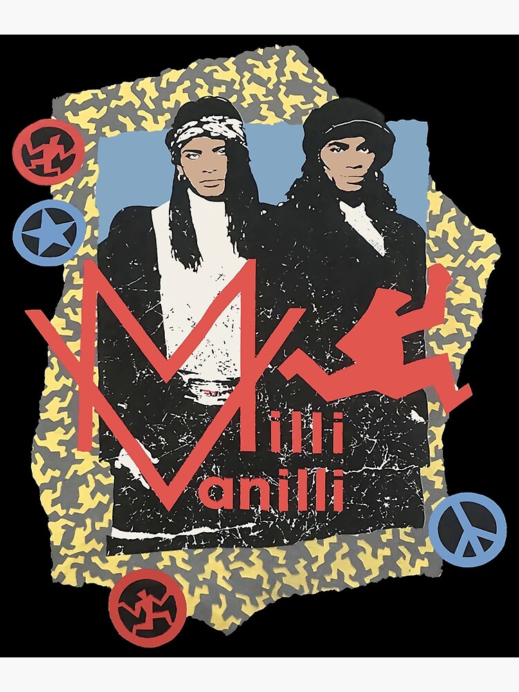 "Milli music Vanilli" Poster for Sale by Vialules24 | Redbubble