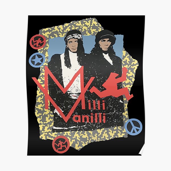 "Milli music Vanilli" Poster for Sale by Vialules24 | Redbubble