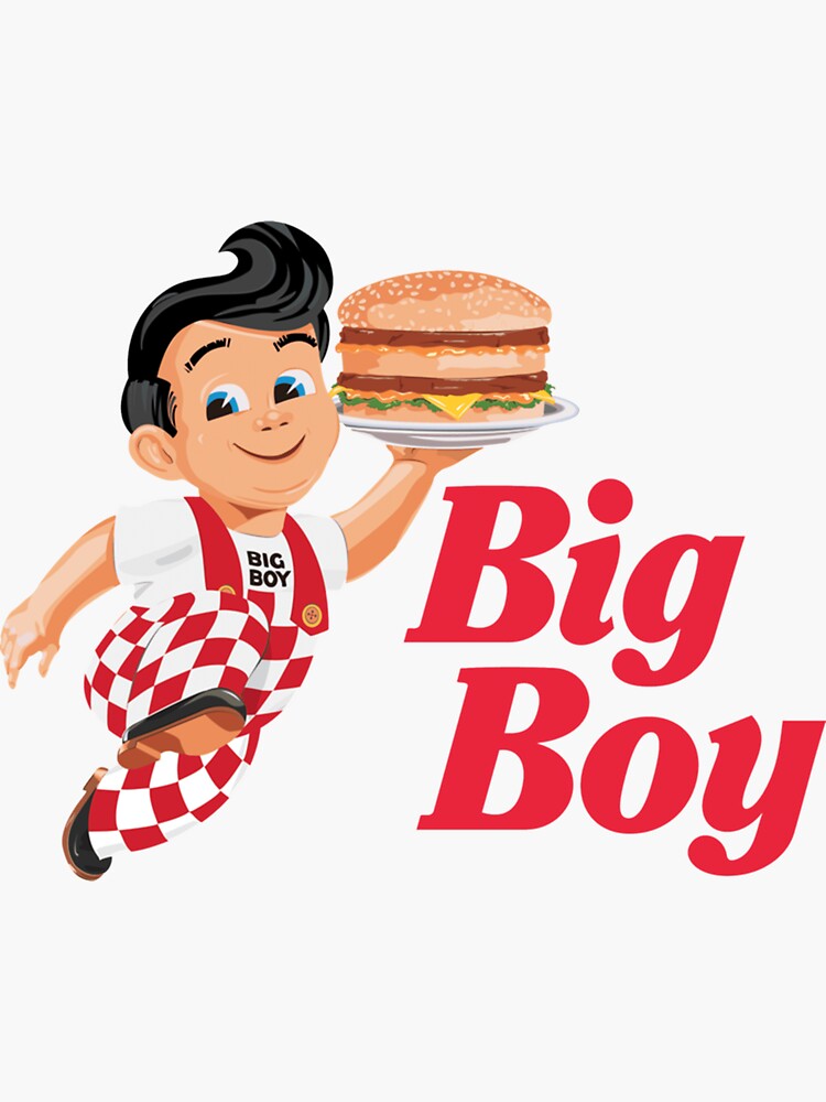 "Bobs Big Boy Classic " Sticker for Sale by DarrienCuyler | Redbubble