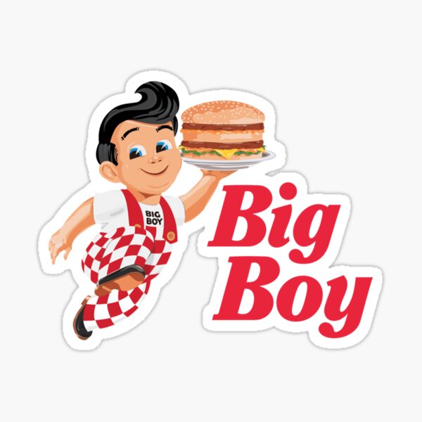 "Bobs Big Boy Classic " Sticker for Sale by DarrienCuyler | Redbubble