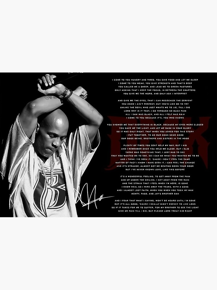 "DMX - Rip DMX " Sticker by HollieWhitehous | Redbubble