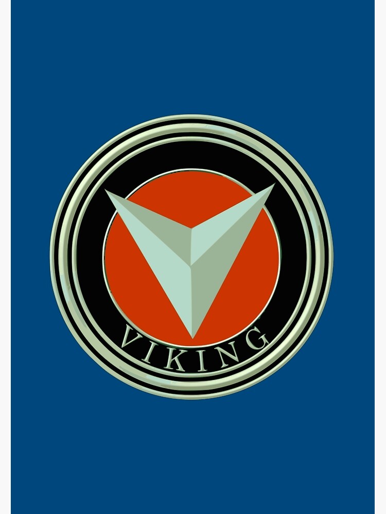 "Classic Car Logos: Viking" Art Print by brookestead | Redbubble