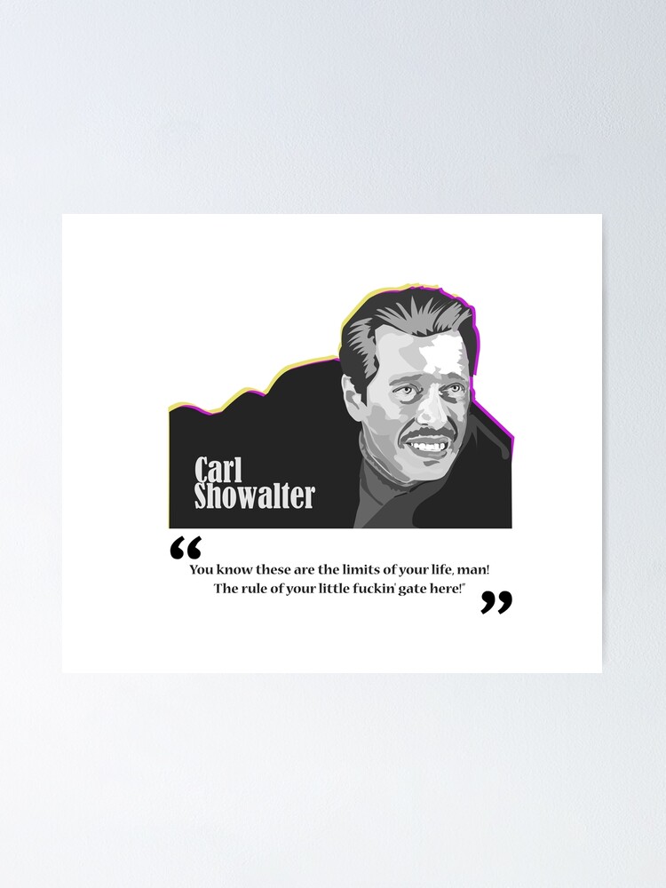 "carl showalter (FARGO)" Poster by mayerarts | Redbubble