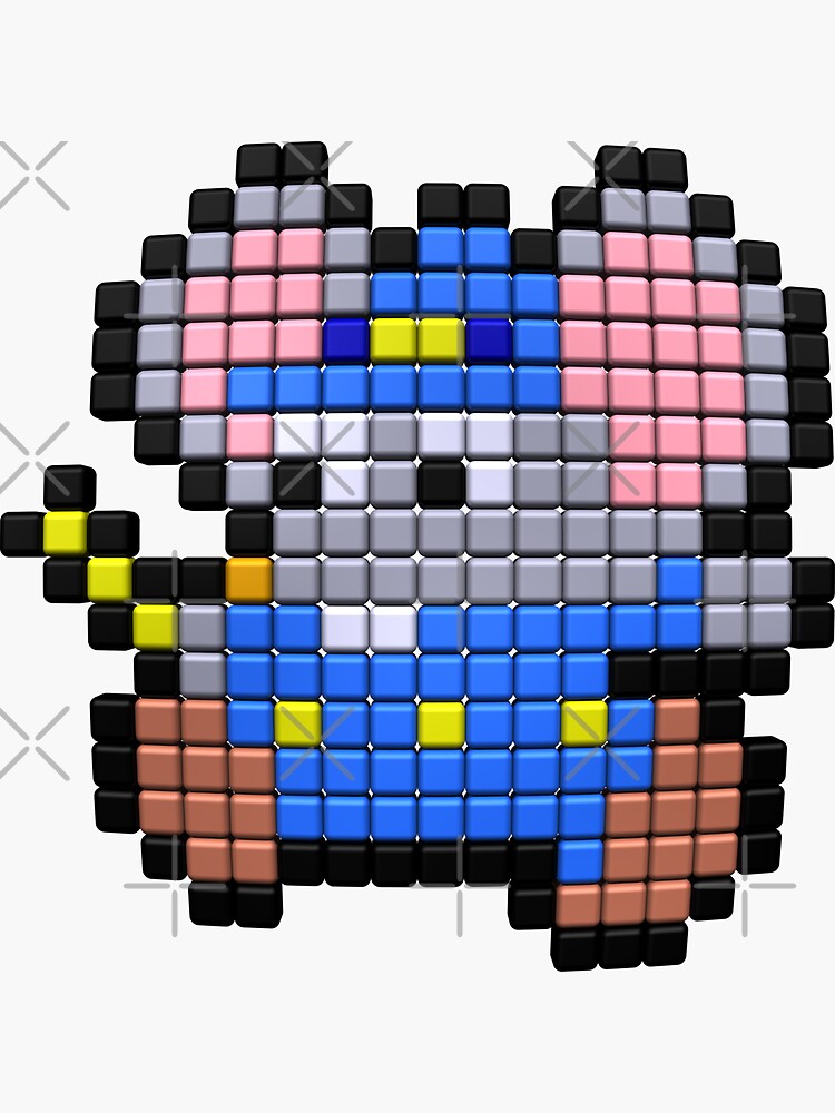 "MAPPY 1" Sticker by Pixel-Play | Redbubble