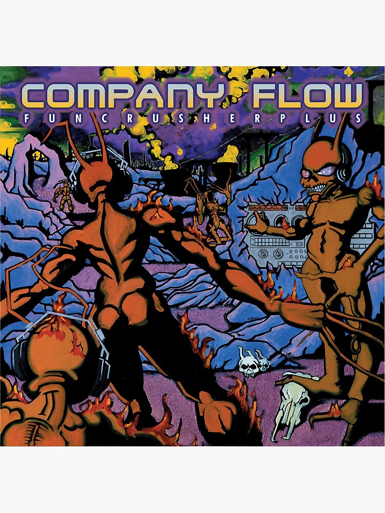 "company flow For Fans" Sticker for Sale by LaylaRempel | Redbubble