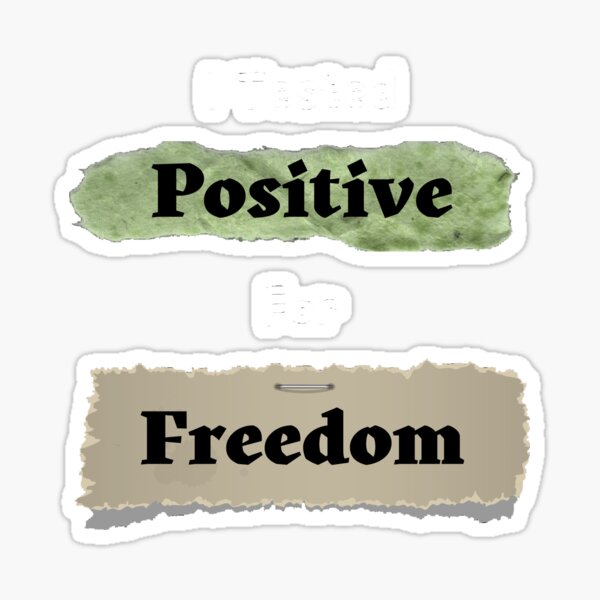 "I Tested Positive For Freedom - Funny and Cute quotes" Sticker for ...