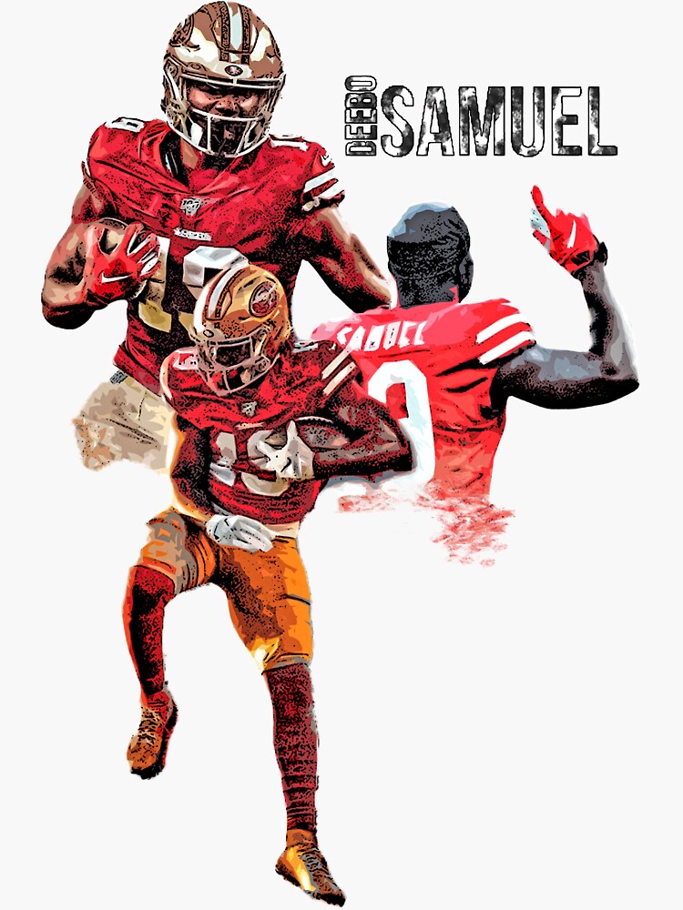 "Deebo Samuel Essential Sticker" Sticker for Sale by kattees | Redbubble