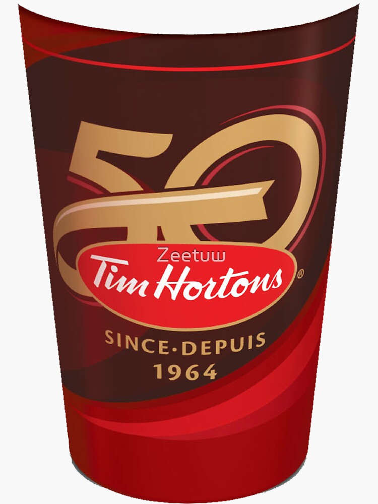"tim hortons mug" Sticker for Sale by Zeetuw | Redbubble