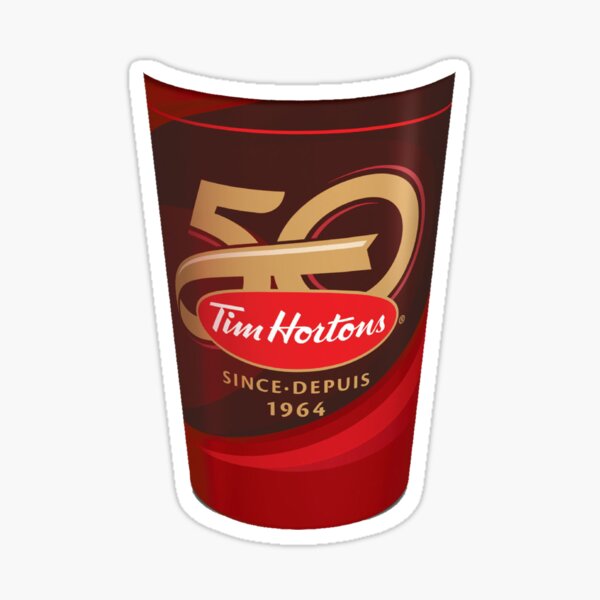 "tim hortons mug" Sticker for Sale by Zeetuw | Redbubble