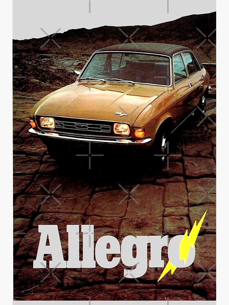 "AUSTIN ALLEGRO - BROCHURE" Poster for Sale by ThrowbackM3 | Redbubble