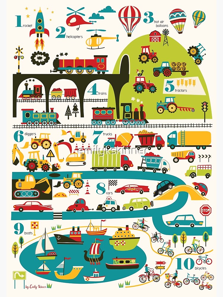 Lámina fotográfica «Cartel de conteo de números de vehículos» de ...