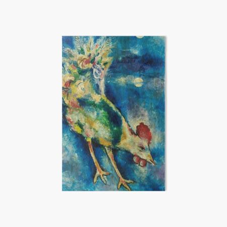 "Marc Chagall - Chicken Exhibition" Art Board Print for Sale by ...