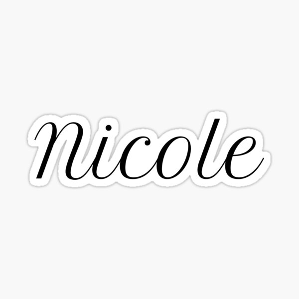 Nicole Gifts & Merchandise | Redbubble