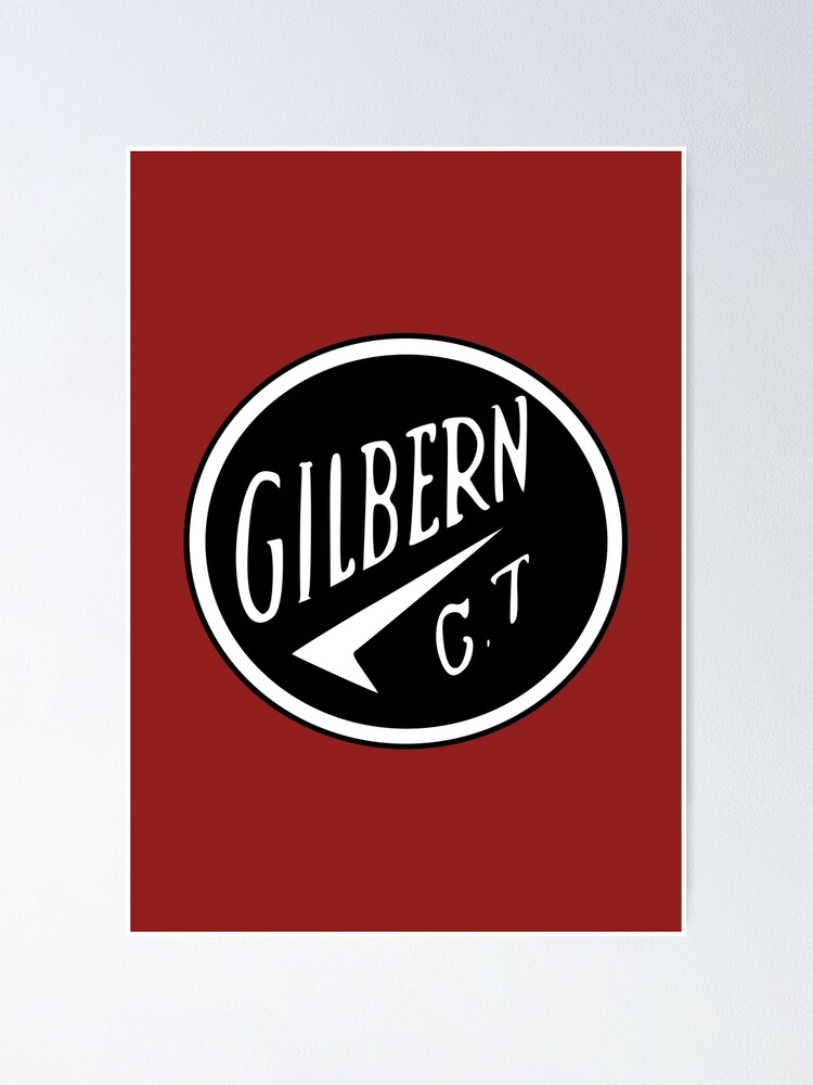 "Classic Car Logos: Gilbern GT" Poster for Sale by brookestead | Redbubble