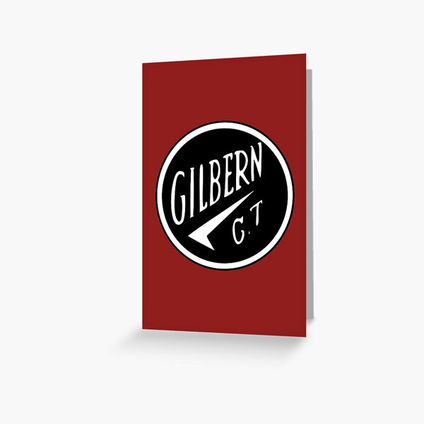"Classic Car Logos: Gilbern GT" Greeting Card for Sale by brookestead ...