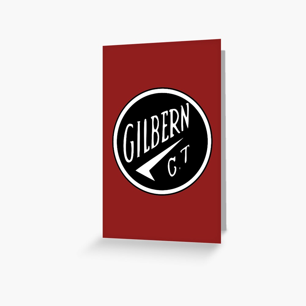 "Classic Car Logos: Gilbern GT" Greeting Card for Sale by brookestead ...