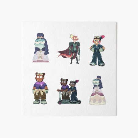 "Amphibia Cute Stickers pack but it’s only I.T. Gals Jess, Ally, Lady ...