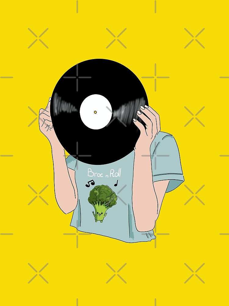 "Vinyl Head Sad Aesthetic Design " Poster for Sale by BigFatMistake ...