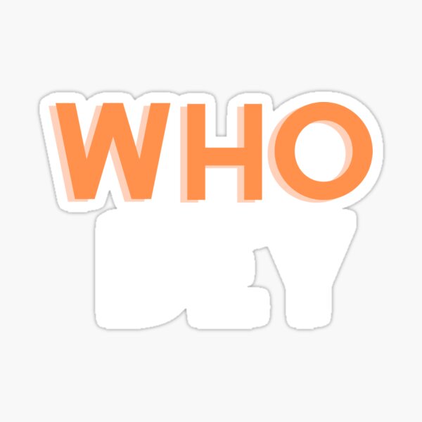 "who dey" Sticker by ELINO-ARTi | Redbubble