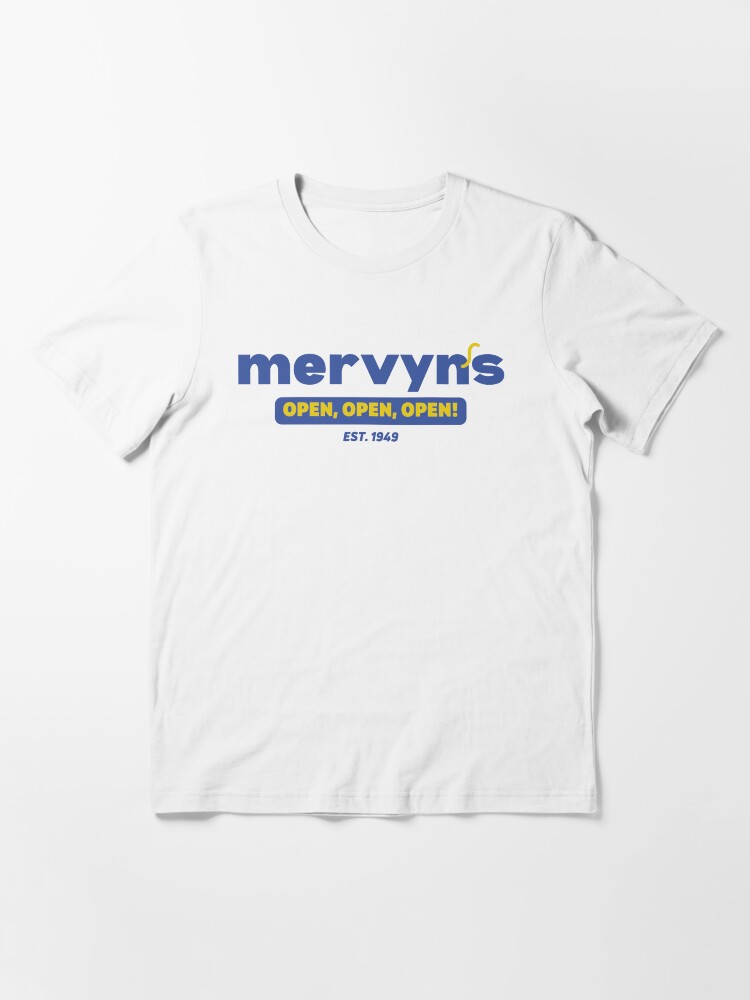 "Mervyn's American 90's Famous TV Ads Open Open Open" T-shirt for Sale ...