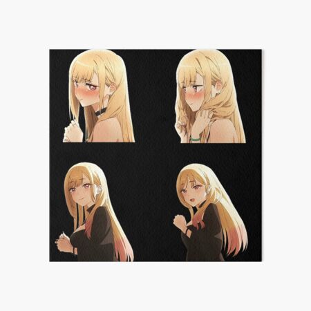 "STICKER Marin Kitagawa Blushing and Beautiful " Art Board Print by ...