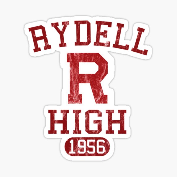 "Rydell High Grease Lightweight " Sticker by TiffanyEarls | Redbubble