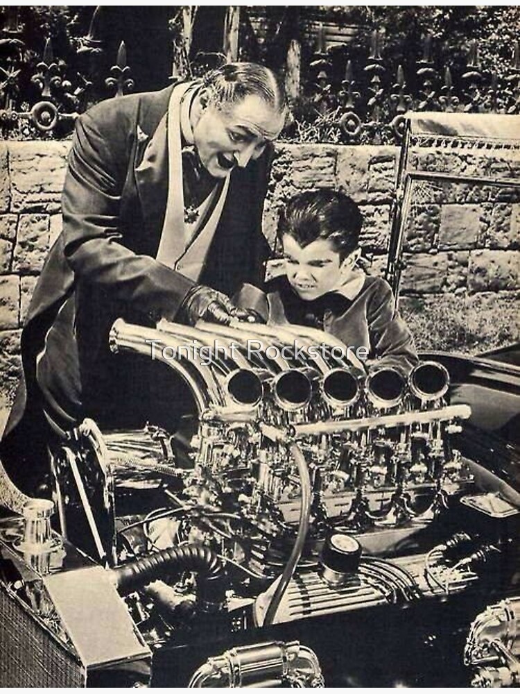 "the munsters herman hot rod" Photographic Print for Sale by DonRafael ...