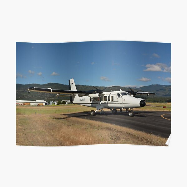 "De Havilland Canada DHC-6 Twin Otter" Poster for Sale by mtbearded1 ...